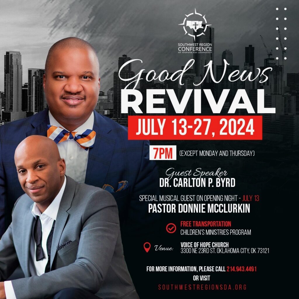 Good News Revival 2024 – Voice of Hope SDA Church – Oklahoma City, OK